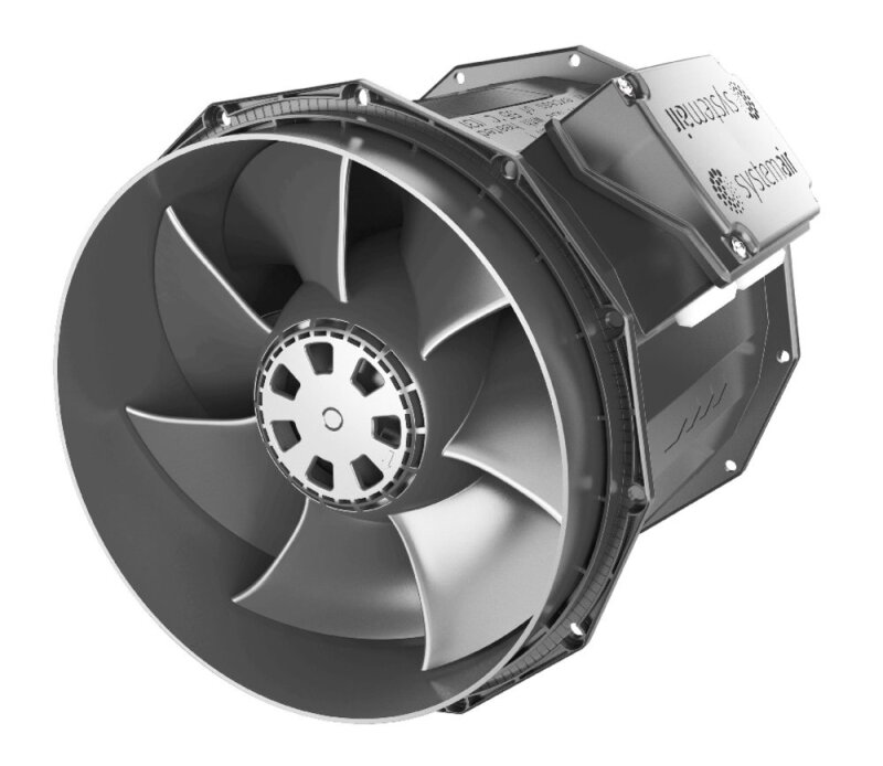 prio 160EC Rohrventilator DN 160, 230V/50Hz, 1~, EC, Kunststoff, 373,00